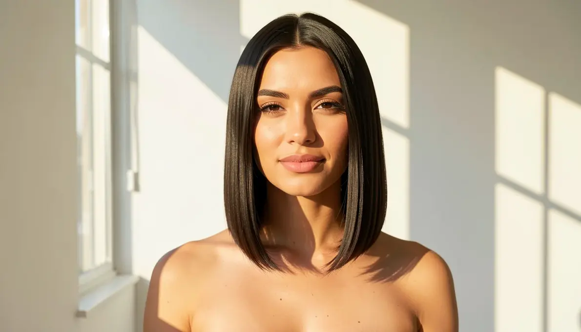 Americano Liso: O Corte Que Valoriza Seu Cabelo